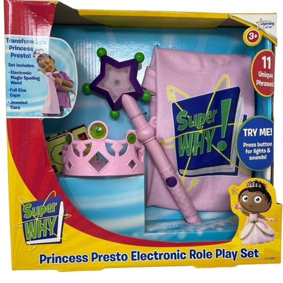 Super Why Princess Presto Games